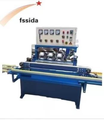 Cina 4 Motori Mini Glass Edge Machine per spessore di vetro 3-12 mm in progettazione orizzontale in vendita