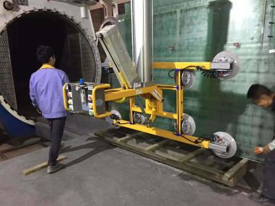 Cina Struttura verticale Granello di vetro Granello aspiratore di vetro sollevatore con capacità di aspirazione in vendita