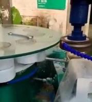 China ST1321 Hand-Driven Glass Edging Grinding Machine for Special Shape Glass 3-30mm Thickness 2.2kw for sale