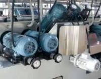 China Glass Double Pencil Edging Machine STR1008-E 1000mm Max Width PLC Control for sale