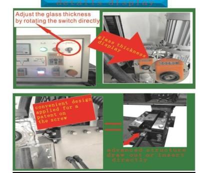 Cina Macchina di taglio rotonda in vetro a 8 motori St811 2800kg in vendita