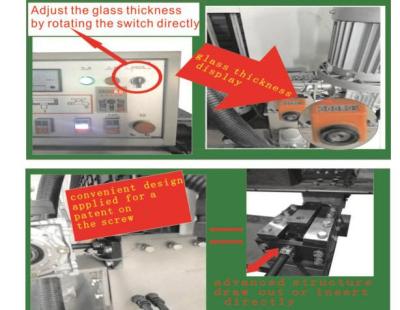 Cina Macchina di lucidatura di vetro a bordi a più livelli St 9325A 9 Motori e struttura personalizzata in vendita