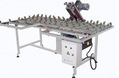 Cina Macchina per la lucidatura di bordo di vetro orizzontale con tensione 380V/50Hz/3fase in vendita