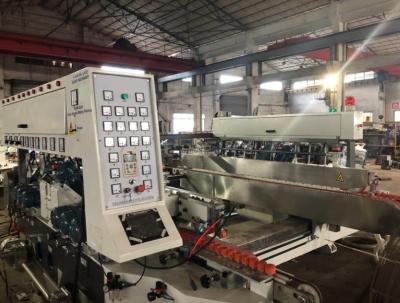 China Maximum Flat Edging Level 3mm Glass Linear Pencil Grinder Double Edge Grinding Machine for sale