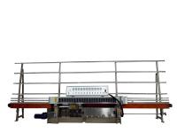 China 9 Wheels Glass Straight Line Edging Machine 0-45 Degree Angle 3-20mm Thickness for sale