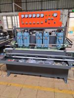 China 2.2kw Motor Glass Edging Machine Straight Line Beveling Processing 0-45° Angle for sale