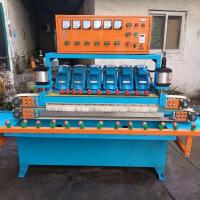 China 2.2kw Motor Glass Edging Machine Straight Line Beveling Processing 0-45° Angle for sale