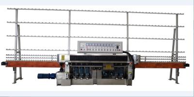 Cina 9 Motori Flat Glass Edge Processing Polishing Machinery Glass Straight Line Edging Machine (Motori per la lavorazione dei bordi di vetro piatti) in vendita