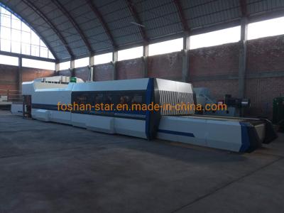 Cina Macchina di temperatura in vetro piatta e curva con installazione in loco o assistenza a distanza in vendita