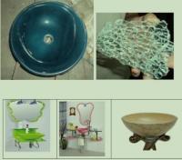 China Multifunctional Glass Washbasin Bending and Tempering Machine 25kw 5000x1200x1700mm for sale