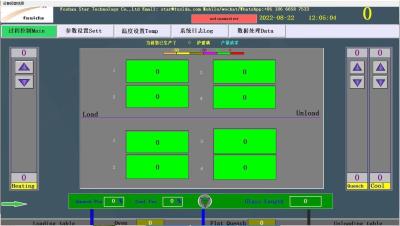 Cina Foshan Star forno di temperatura a vetro piatto personalizzato per vetro rivestito a basso contenuto di E in vendita