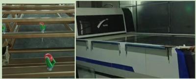 Cina Forno di temperatura a vetro piatto per vetro Stg-Aq2840-4t a convezione d'aria forzata in vendita