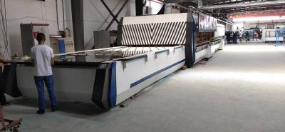 China Estrutura horizontal Forno de temperação de vidro personalizado para linha de produção de vidro temperado à venda