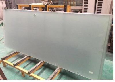 China PLC Controlled Dust-Free Glass Sandblasting Machine for Glass Surface Treatment for sale