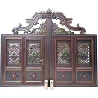 China Customized Size Acceptable Sliding External Security Doors Automatic Opening Pattern for sale