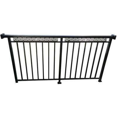 China Duurzaam roestvrij staal balkonrail Aluminium balustrade Metalen hek 1000 mm for sale