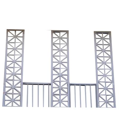 China Mat zwart Aluminium Bewerkte ijzer Balkon Reling Veiligheid Stalen balustrade for sale