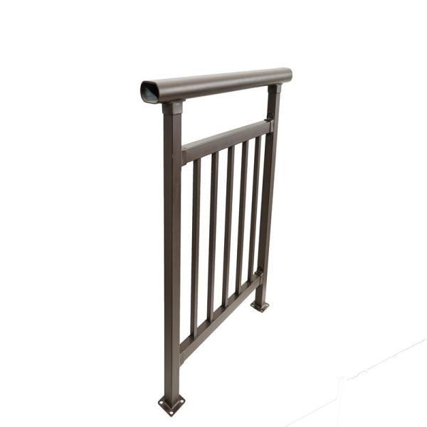 Quality Commercial Galvanized Wrought Iron Deck Railing Metal Awning Balusters for sale