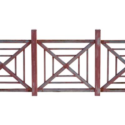 Cina Metallo gotico ferro battuto Indoor handrail recinzione balaustra per gradini in vendita