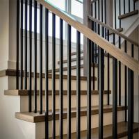 China Customized Wrought Iron Cable Railing Posts XY-IR091 for sale