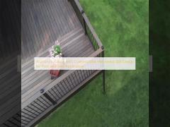 Customizable Horizontal Slat Fence for Pool and Yard Aluminum Railing for Customer Requirements