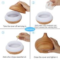 China Best Sellers 300ML Essential Oil Diffuser Best Aromatherapy Diffuser Young Living Diffuser with LED Light for sale