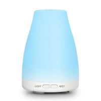 China 100ml Ultrasonic Aroma Diffuser with 7 Color LED Lights for Home Hotel Use for sale