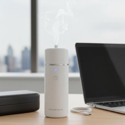 China Compact And Lightweight Waterless Pure Essential Oil Diffuser Featuring Around 2 Hours Charge Time Perfect for Travel and Office for sale