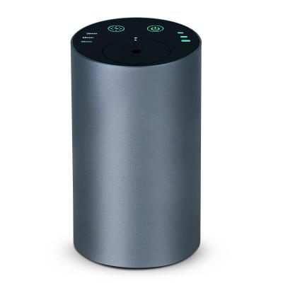 China Portable Rechargeable Waterless Diffuser for Essential Oils, No Water Needed Cold Air Aroma Atomizer, Fits 10ml/15ml Oil Bottle Directly,Quiet Car Cup Holder Diffuser for sale