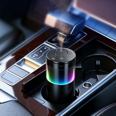 China Portable Colorful Lights 20ml Rechargeable USB Battery Operated Mini Car Air Purifying Aromatherapy Diffuser Waterless Essential Oil Diffuser for sale