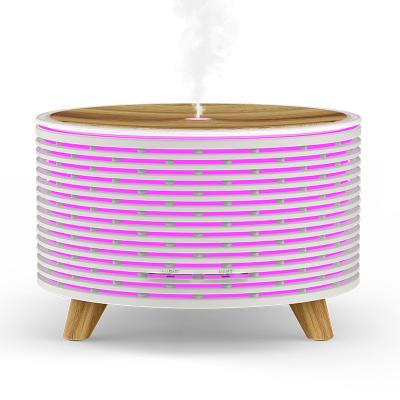China 400ML Electric Plastic Essential Oil Aroma Diffuser LED Night Light Tabletop Humidifier for Hotel Spa Yoga Room Bedroom for sale