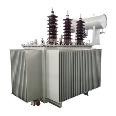 China 11KV 33KV Outdoor Pure Copper Oil-immersed Distribution Transformer 500KVA supplier for sale