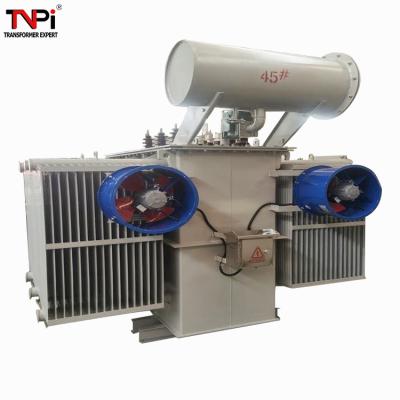 China Life Span 40 Years Oil Immersed Power Transformer Equipped with Tapping Range ±2x2.5 Percent Special Packaging According Ensuring Operation for sale