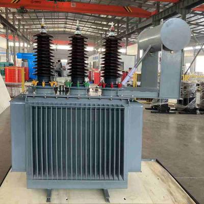 China Power Three-Phase Electric Transformer 100kva Rated Capacity Continuous for sale
