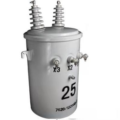 China ONAN Cooling Oil Immersed Transformer Single Pole Mineral Oil Or Synthetic Ester Providing Cooling And Electrical Performance for sale