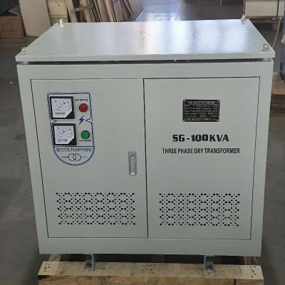 China Three Phase Isolation Transformer 10kVA–500kVA Low Voltage for Industrial Power Systems for sale