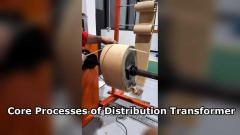 Full Transformer Manufacturing Flow | Insulation Paper, Silicon Steel Shearing & Winding