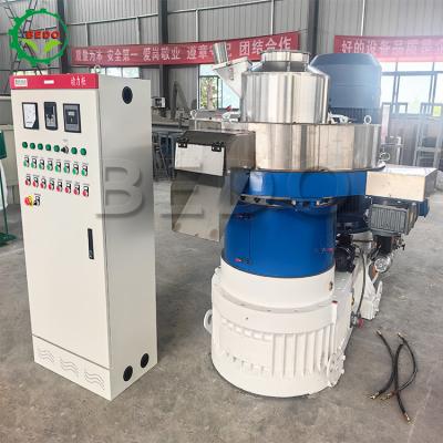China Geavanceerde roestvrijstalen biomassapelletmachine met PLC-besturingssysteem for sale