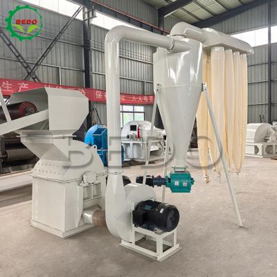 China 2.7m Feeding Conveyor Wood Crusher Machine with Max. Feeding Material Thickness of 100mm and 2100*1450*1700 Mm Size for sale