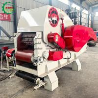 China BEDO BD-BX218H 235HP Diesel Wood Chipper Machine CE 12-15t/h Capacity 25-35mm Chip Size for sale