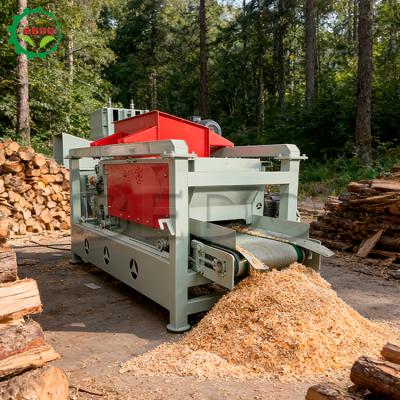 China 4kw Running Power Wood Shavings Machine with 400-500 Kg/hour Capacity and Steel Frame for Durable Wood Processing for sale