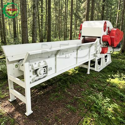 China High Moisture Bamboo Wood Chipper Machine 90KW Hydraulic Feed for Indonesia Bamboo Processing and Biomass Production for sale