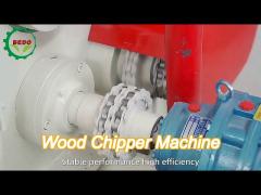 energy saving electric wood log tree chipper machine for paper mills