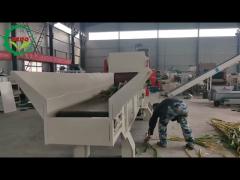 160kw heavy duty chain feeder drum chipper wood crusher power plant using wood crusher