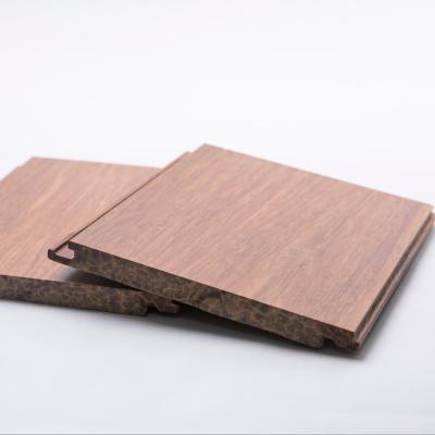Cina Pavimenti di bambù raschiati a mano da 12 mm resistenti all'umidità del carbone in vendita