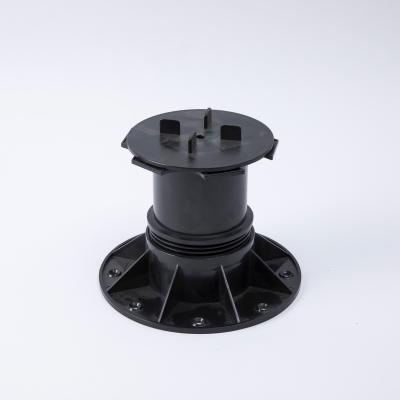 Cina Base di 205 mm Dia 60-140 mm Pedestal di plastica per esterno per facile modifica dell'altezza all'aperto in vendita