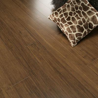 China Parquet de bambu sólido horizontal e vertical carbonizado natural para soluções de projetos à venda