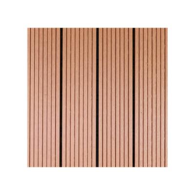 Cina Creare una bella area esterna con piastrelle di WPC e piastrelle di ponte durevoli 300x300x22/25mm in vendita