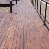 China High Gloss Surface Bamboo Decking Interlocking Tiles for Outdoor Decking Installation for sale