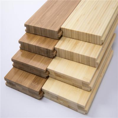 Cina Pavimenti interni in bambù massello con finitura carbonizzata naturale e legno di bambù puro al 100% in vendita